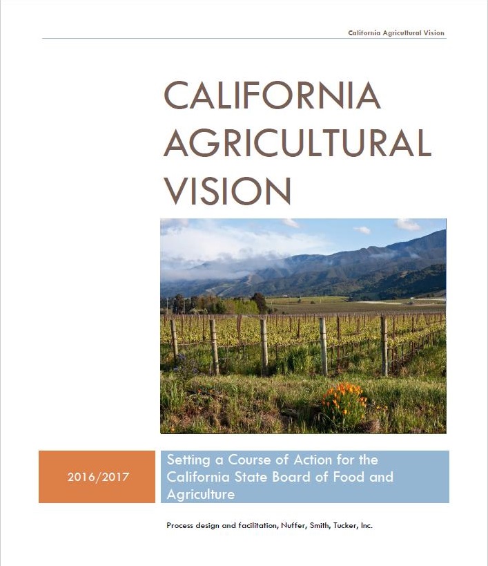 Update to California Ag Vision Released – Framework for Future Action ...