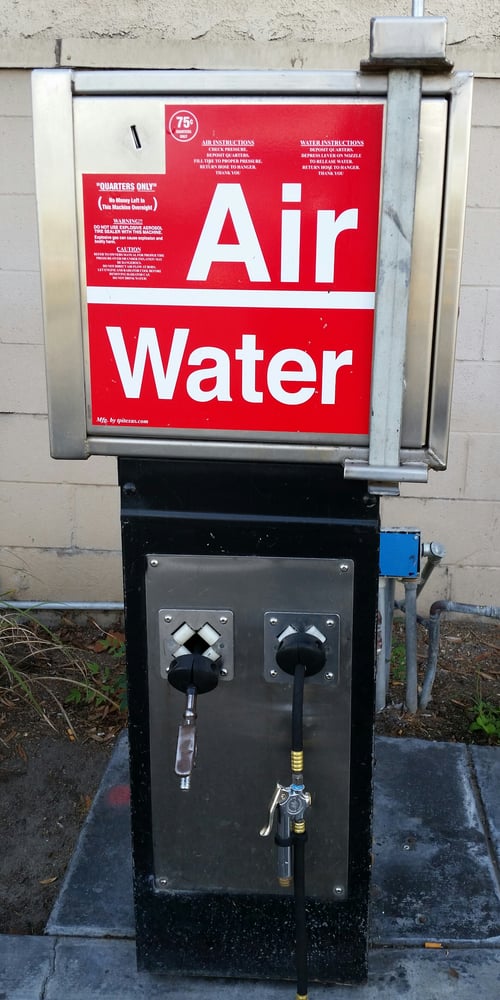 A refresher on free air and water at service stations - from "Honk," in ...