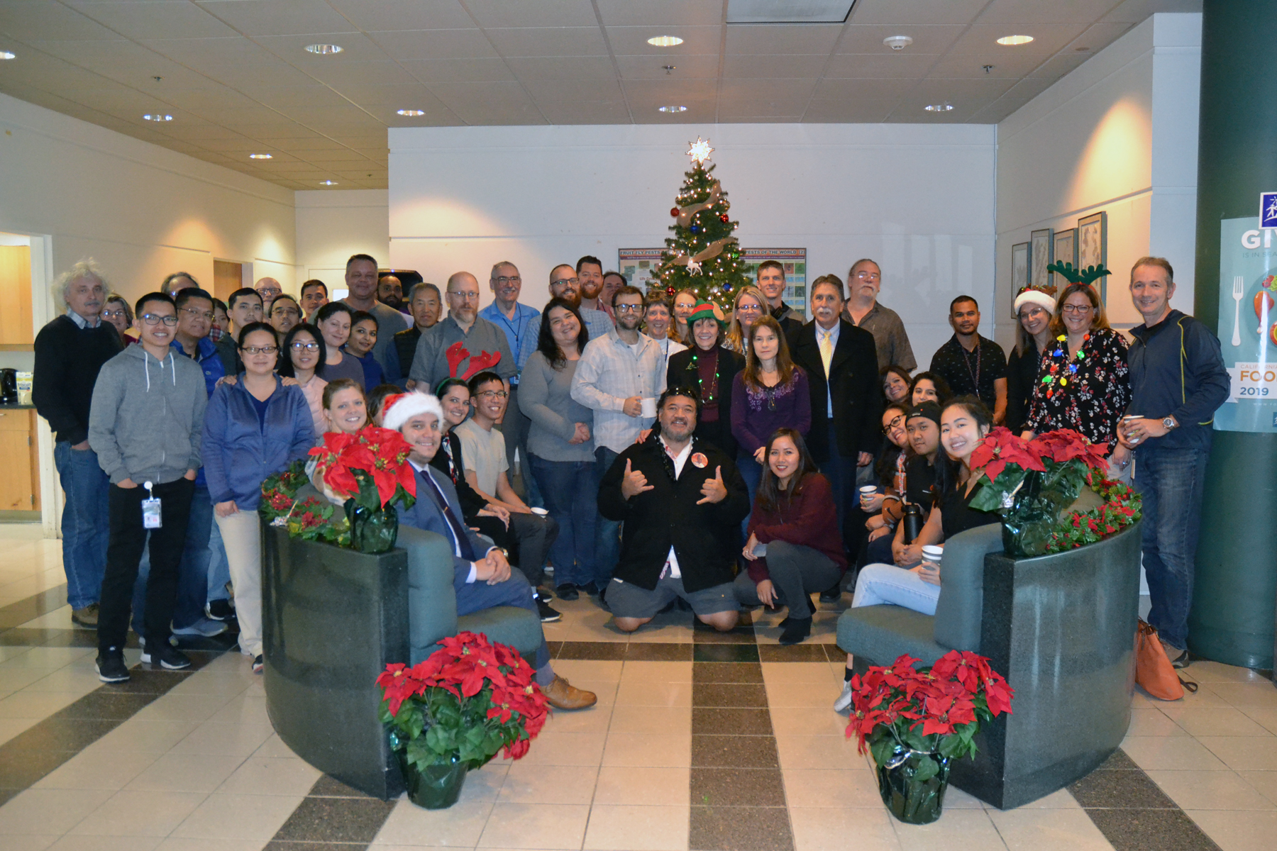 Holiday visits: CDFA Secretary Karen Ross and staff celebrate 2019 ...