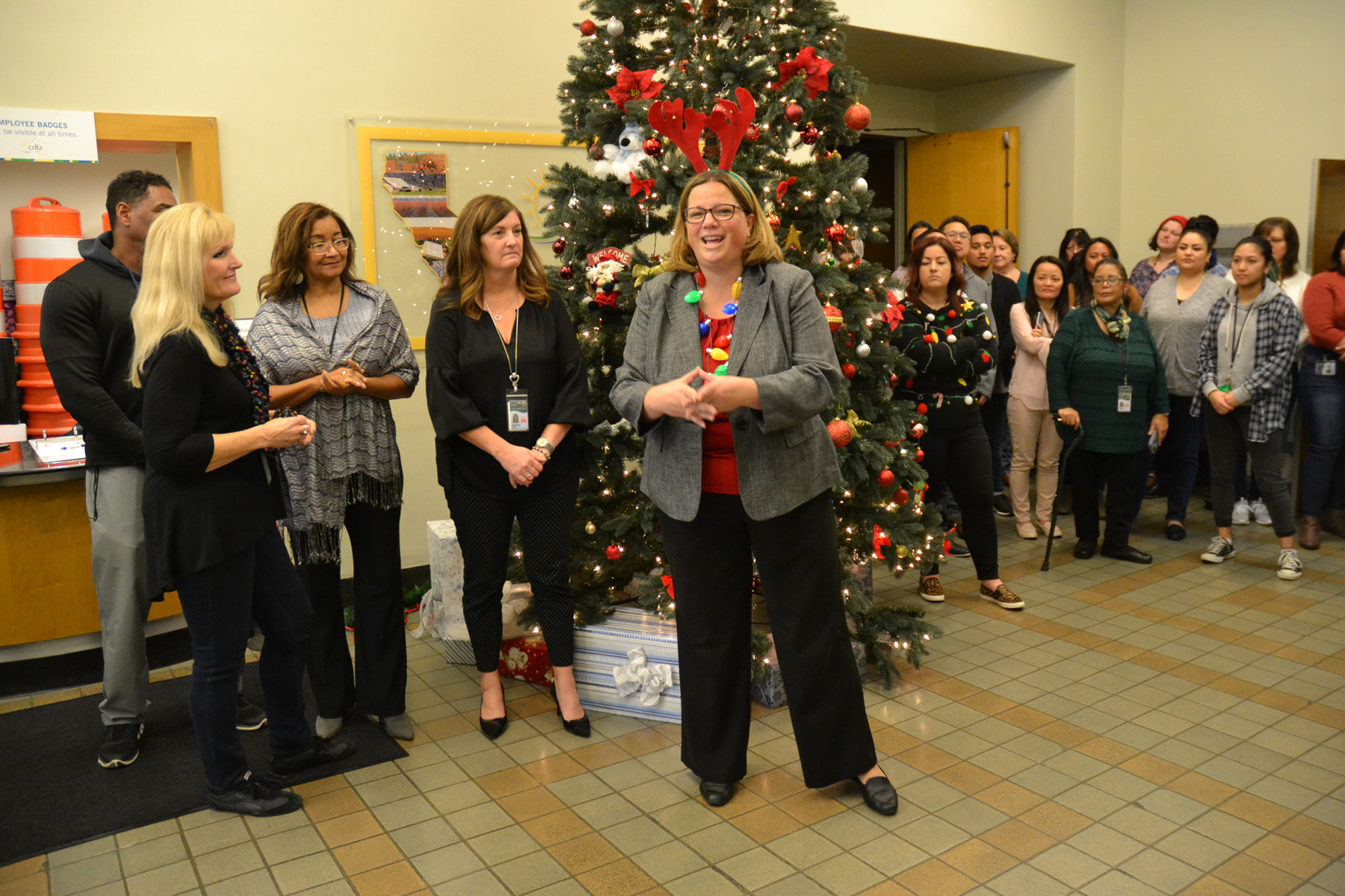 Holiday visits: CDFA Secretary Karen Ross and staff celebrate 2019 ...